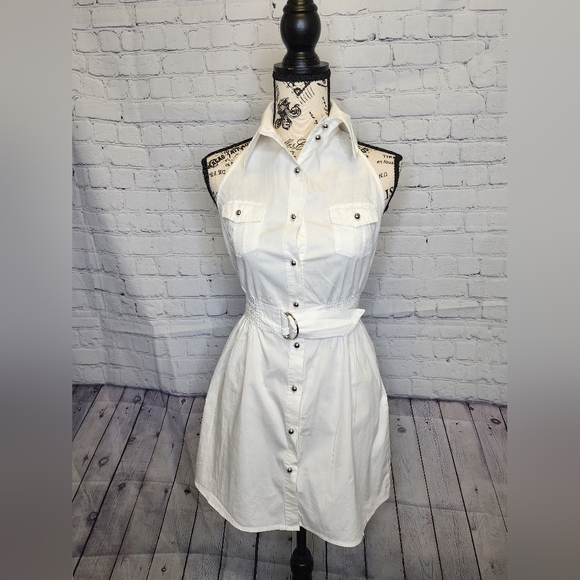 Timing | Dresses | White Halter Dress | Poshmark